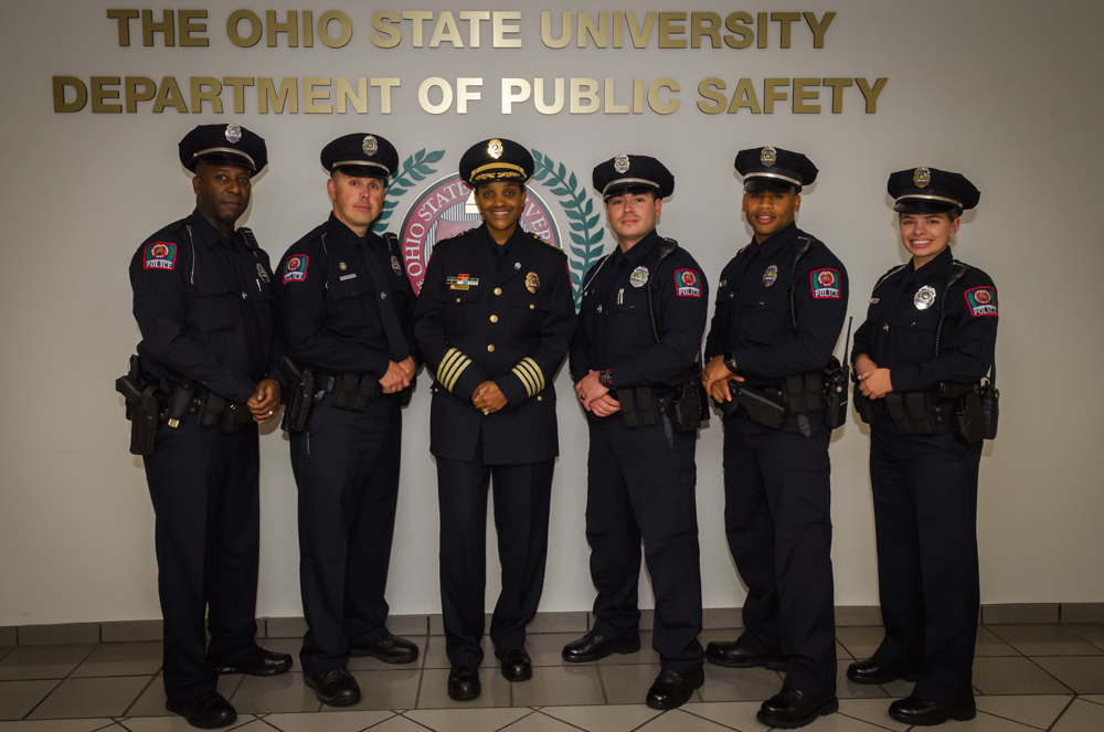 OSUPD Welcomes Five New Officers with Pinning Ceremony | Department of ...