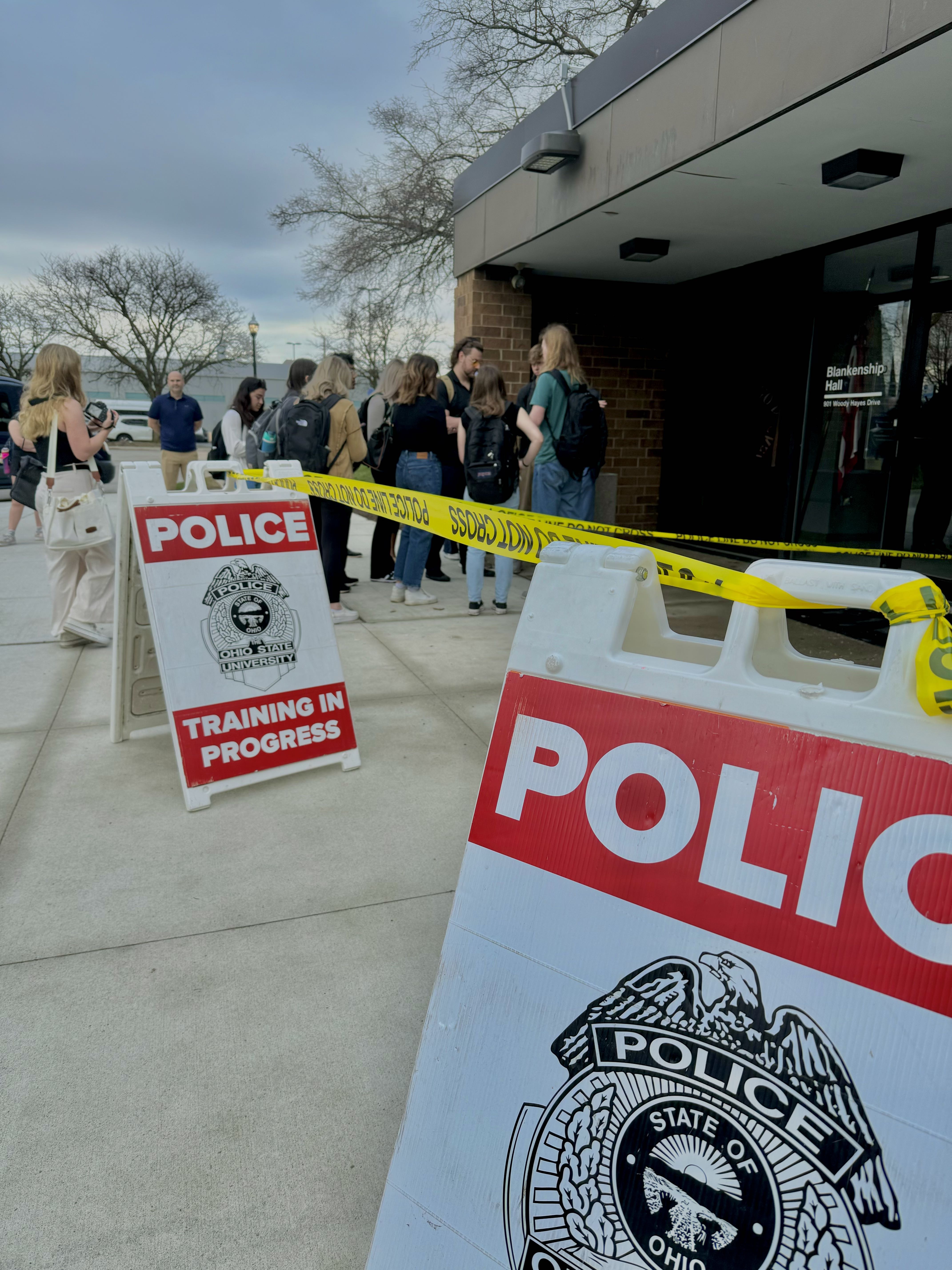OSUPD Partners with Journalism Professor to Host Mock Crime Scene ...